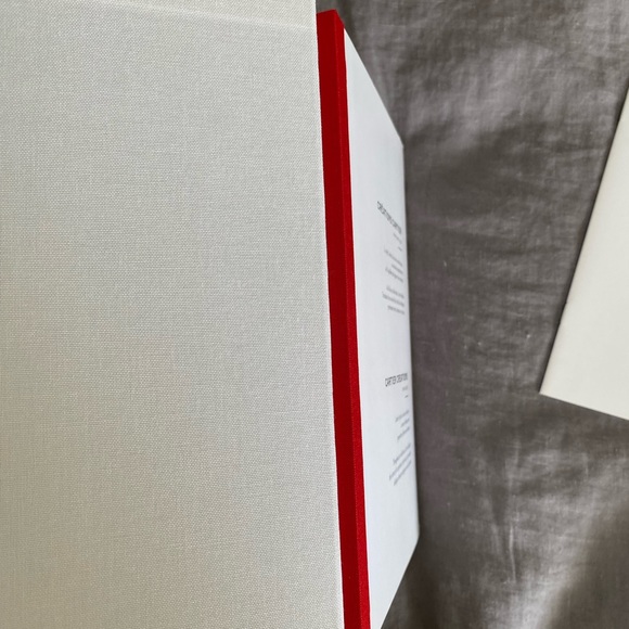 Cartier | Other | Limited Edition Cartier Hard Cover Canvas Bound ...